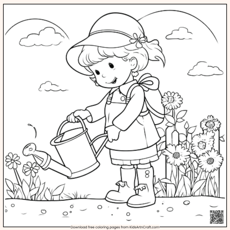 World Environment Day Theme Coloring Pages For Kids - Free Printable ...