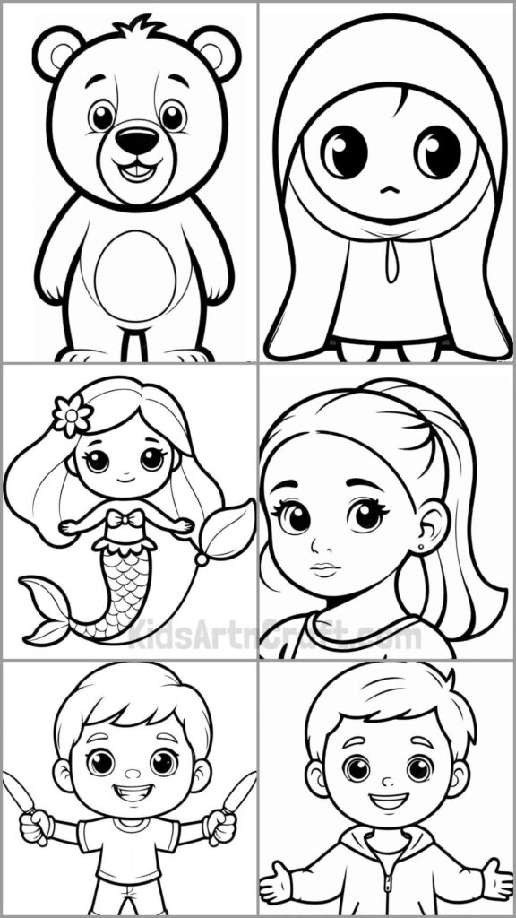 Easy and Entertaining Coloring Pages for Kids - Free Printables - Kids ...