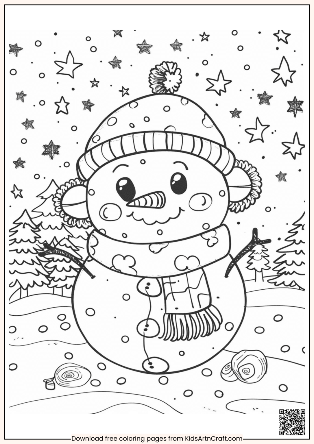 Holiday-Themed Christmas Coloring Pages for Kids - Kids Art & Craft