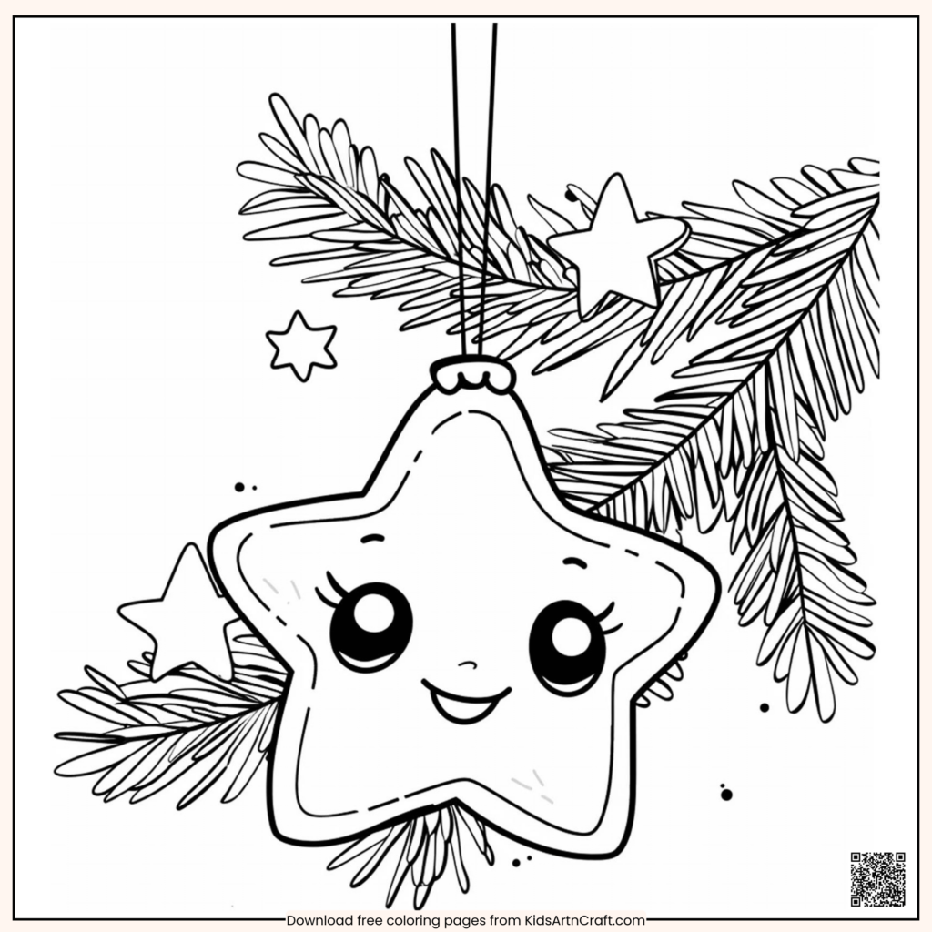 Christmas Creativity: Printable Coloring Pages for Kids - Kids Art & Craft