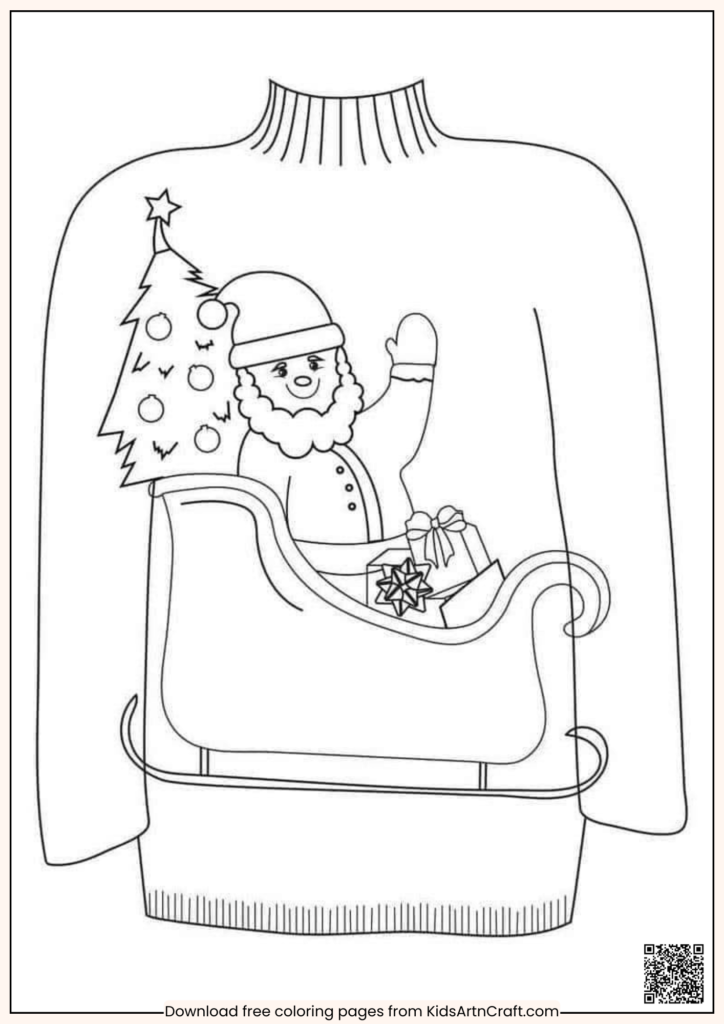 Christmas Coloring Page Worksheets for Adults to Enjoy - Kids Art & Craft