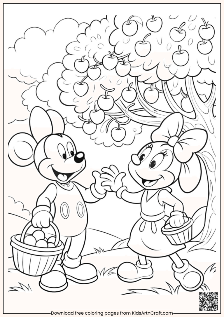Kid's Favorite Cartoon Stars – Fun Coloring Pages - Kids Art & Craft