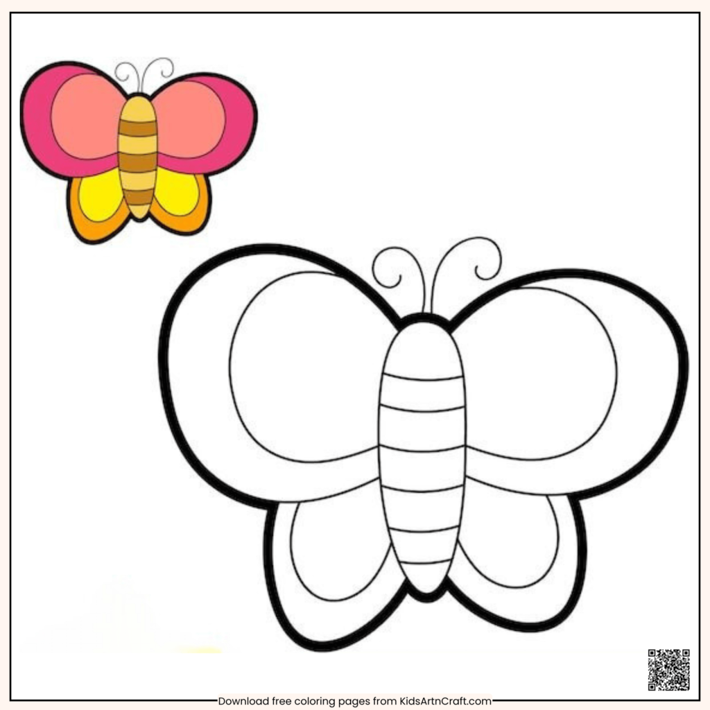 Insect Themed Coloring Page Worksheets For Kids - Free Printable - Kids ...
