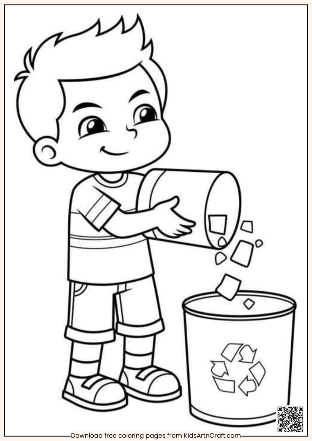 Clean India Rise India Coloring Page For Kids - Kids Art & Craft