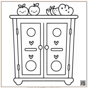 Free Printable Furniture Coloring Pages for Kids - Kids Art & Craft