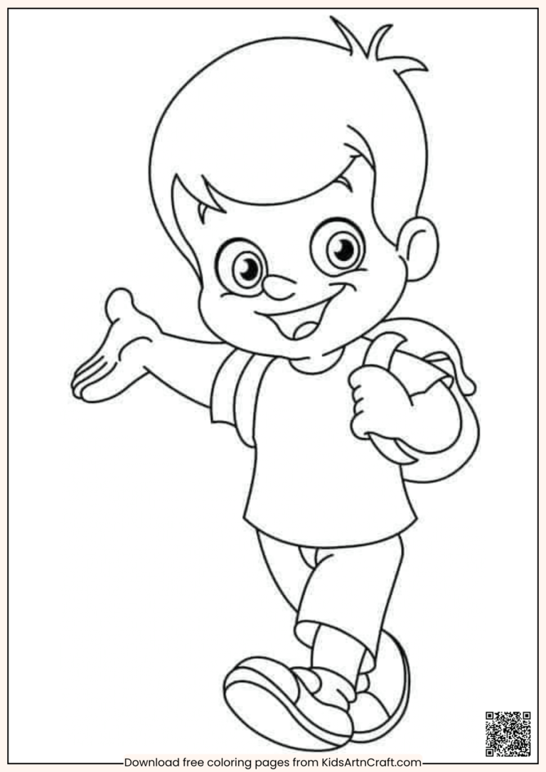 Easy and Entertaining Coloring Pages for Kids - Free Printables - Kids ...