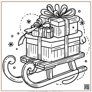 Winter Themed Coloring Pages For Kids - Free Worksheet Printable - Kids ...