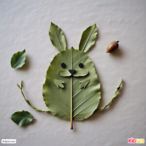 DIY Leaf Animal Craft Activities for Kids - Kids Art & Craft