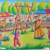 Village Drawing Ideas with Vibrant Colors - Kids Art & Craft
