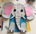 Recycled Newspaper Animal Crafts for Kids - Kids Art & Craft